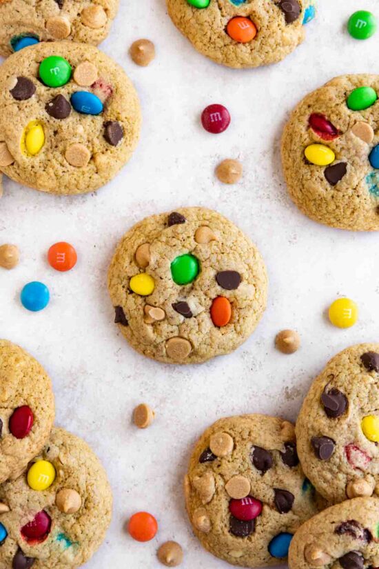 Healthier Monster Cookies - Cooking Made Healthy