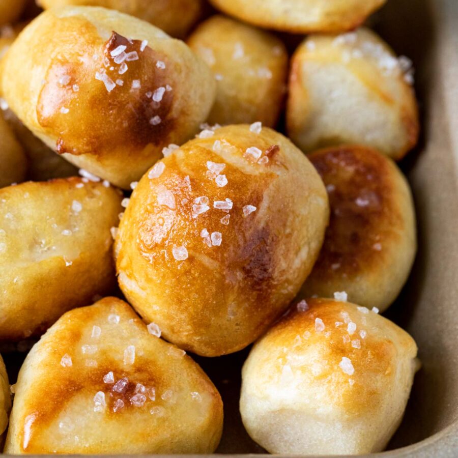 Easy Pretzel Bites (2-Ingredient Dough) Recipe- Cooking Made Healthy