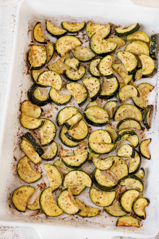 Easy Roasted Zucchini Recipe - Cooking Made Healthy