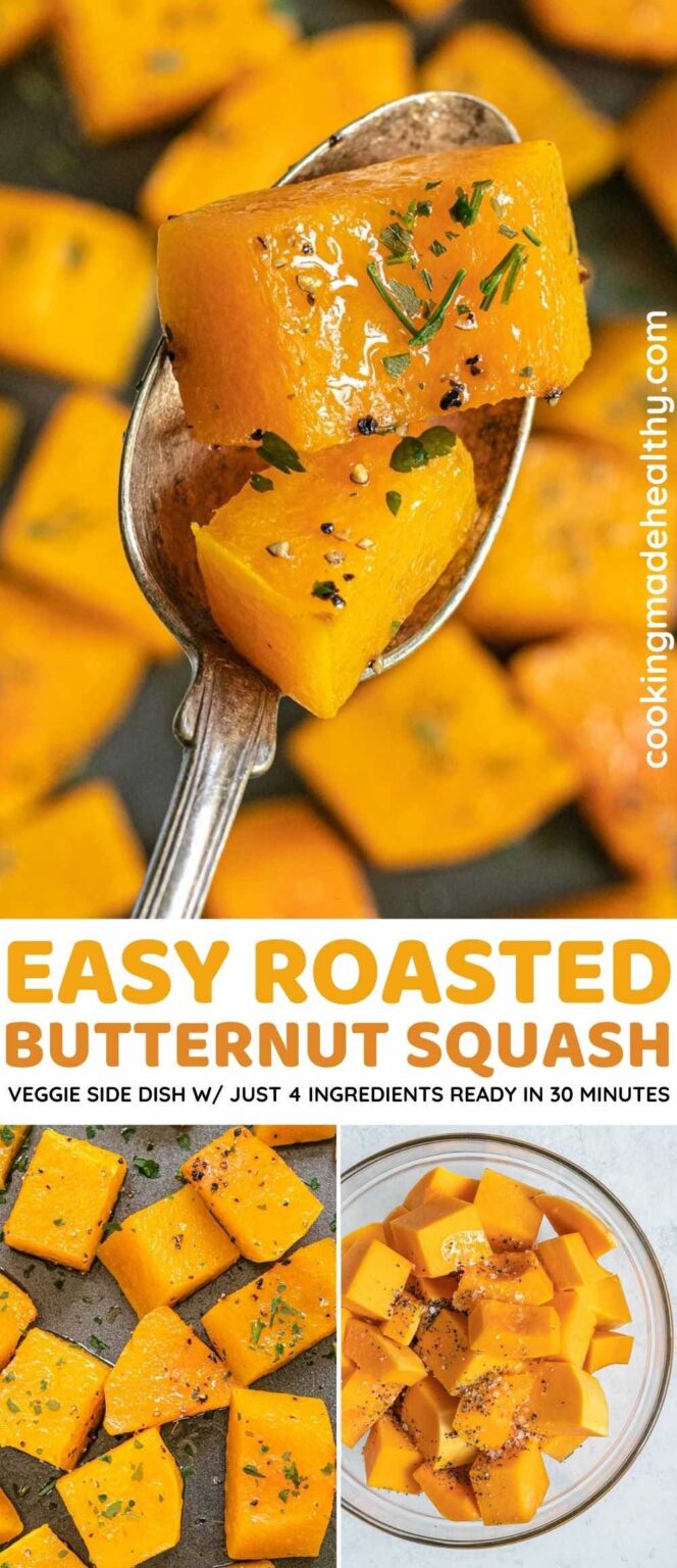 Roasted Butternut Squash Recipe - Cooking Made Healthy