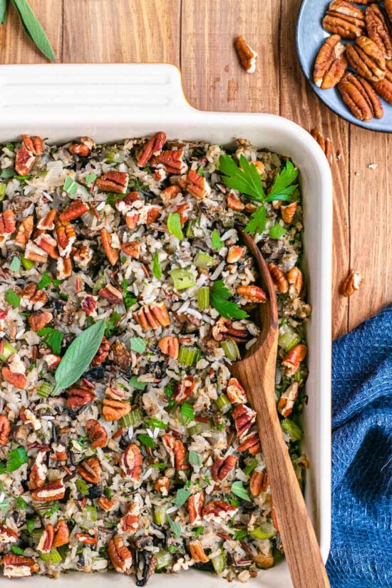 Healthy Wild Rice Stuffing Recipe - Cooking Made Healthy
