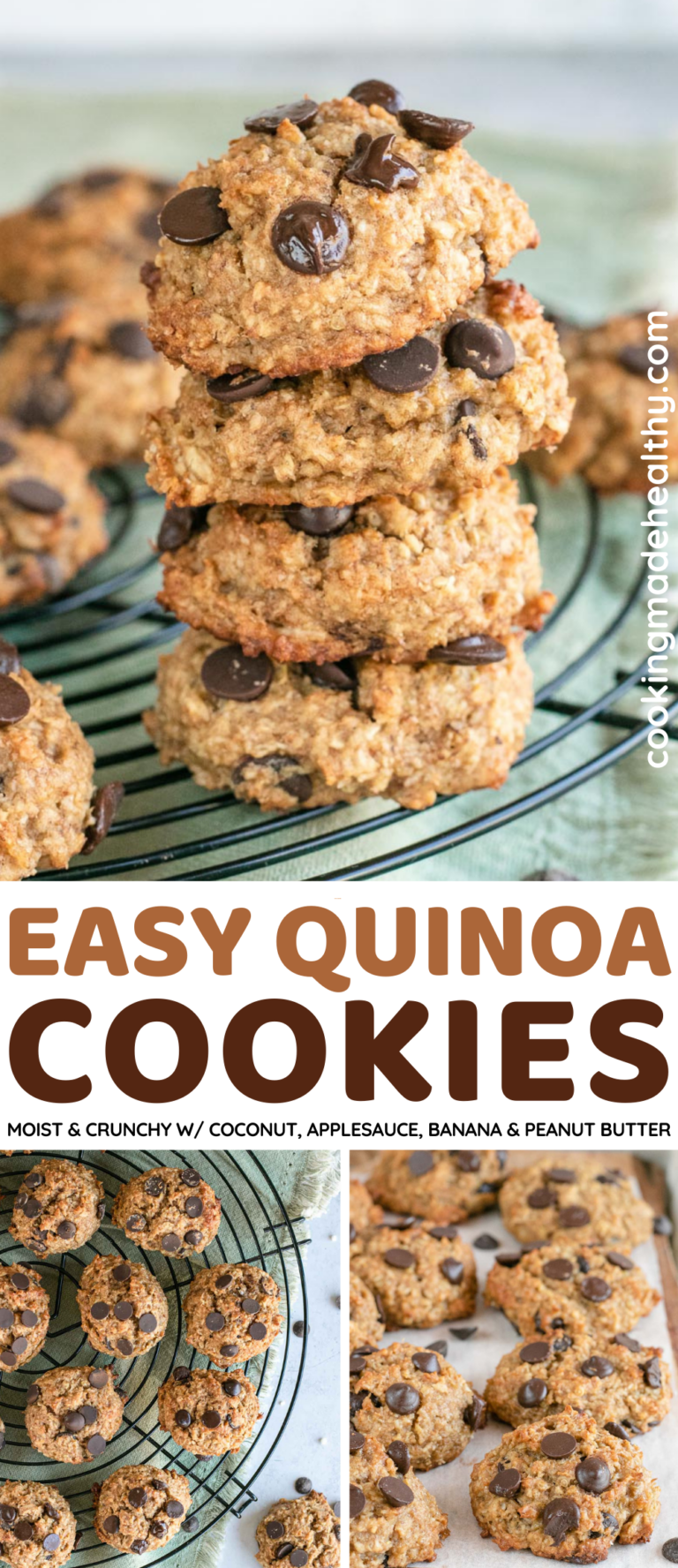 Quinoa Cookies Recipe - Cooking Made Healthy