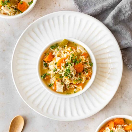 Chicken Rice Soup Recipe - Cooking Made Healthy